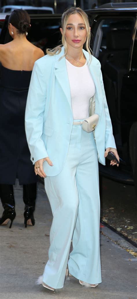 Olivia Sophia And Aurora Culpo Arrives At Tamron Hall In New York 11