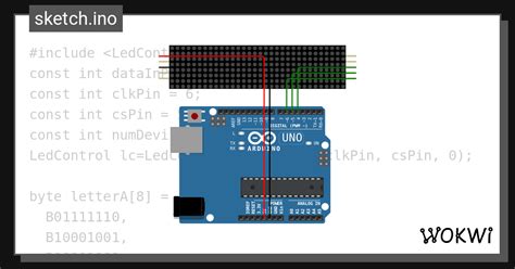 Ledcontrol Wokwi Esp32 Stm32 Arduino Simulator