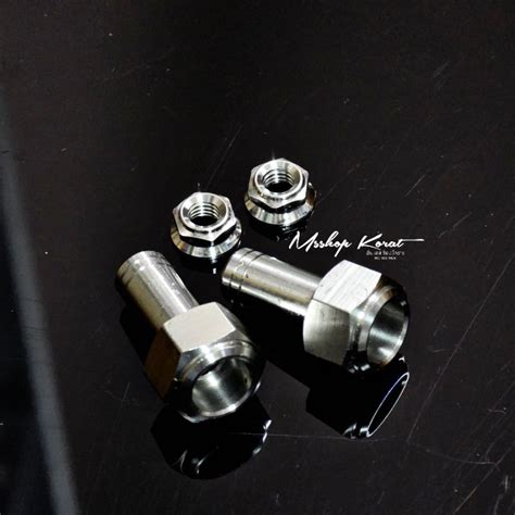 น๊อตตั้งหางปลา สแตนเลส หัวสนาม รุ่นล่าสุด มอเตอร์ไซค์ Motorcycle Shopee Thailand