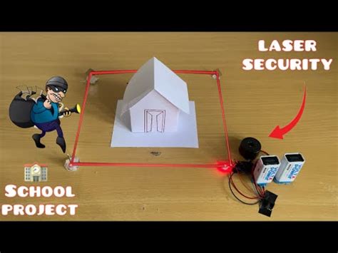 How To Make A Laser Security Alarm System Laser Home Security System