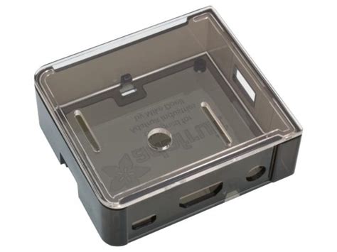 Buy Enclosure For Raspberry Pi Mod A Transparent Smoke At The Right Price Electrokit