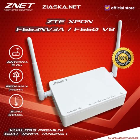 Jual Zte Xpon F Nv A F V New Baru Antenna External Db G Hz Shopee Indonesia