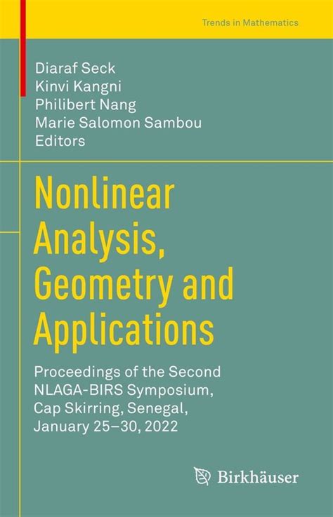 trends in mathematics nonlinear analysis geometry and applications