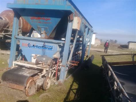 فروش بچینگ پلانت ایزولاین 1 متری دست دوم با سیلوی ذخیره آرکو صنعت