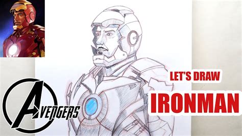 How To Draw Tony Stark Iron Man Drawing Tony Stark Drawings Atelier