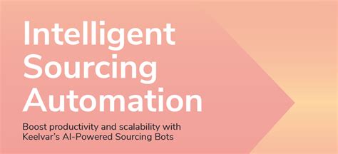 What Is Intelligent Sourcing Automation