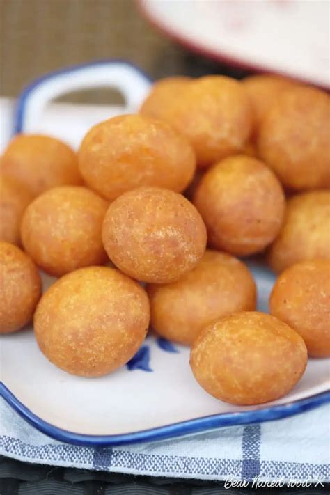 Fried Thai Sweet Potato Balls Bear Naked Food