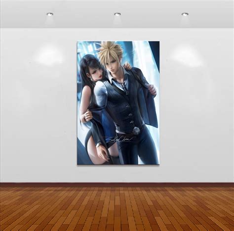 Final Fantasy Sexy Animation Canvas Poster 1piece Modular Wall Art