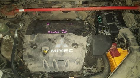 Свап Лансер 10 мотор 1,8 на 2,4 — Mitsubishi Lancer X, 1,8 л., 2008 ...