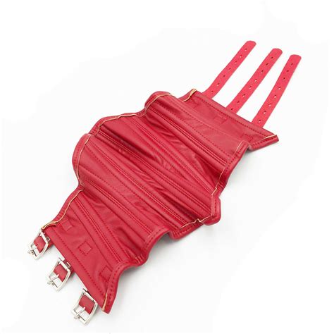 Pu Leather Neck Corset Posture Collar Half Face Bondage Roleplay Couple Bds Ebay