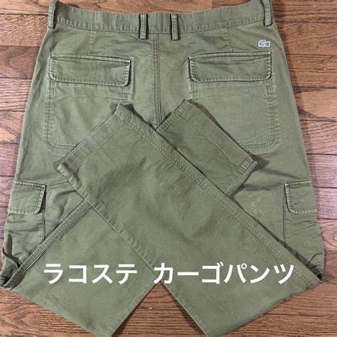 ラコステ カーゴパンツ サイズ82 By メルカリ