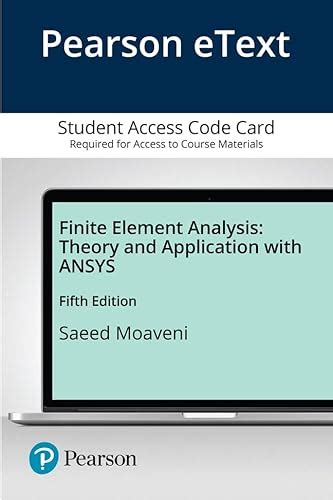 finite element analysis theory and application with ansys moaveni