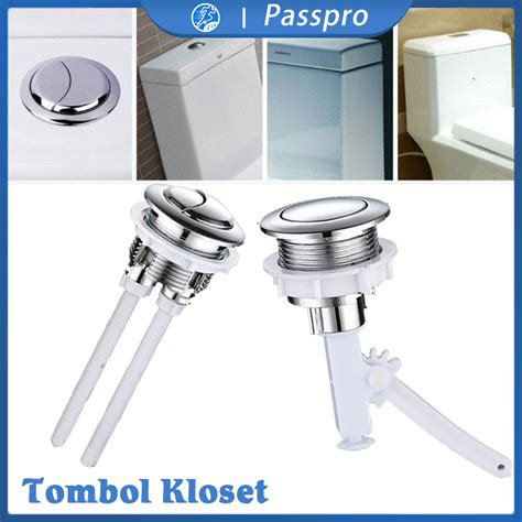 Jual Tombol Kloset Duduk Universal Tombol Pencetan Closet Toilet Dual Flush Tombol Pencetan