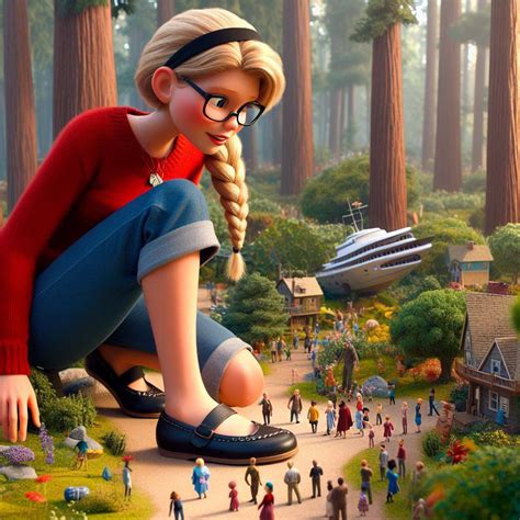 Land Of The Giants Gentle Giantess Encounter By Adrianazo On Deviantart