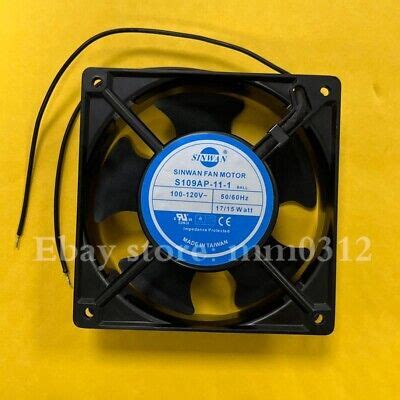 Sinwan S109ap 11 1 100 120v 17 15w 12038 12cm For Cabinet Cooling Fan