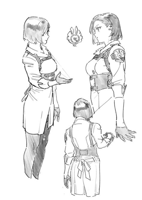 Henken On Twitter キャラクタースケッチ キャラクターデザイン スケッチ