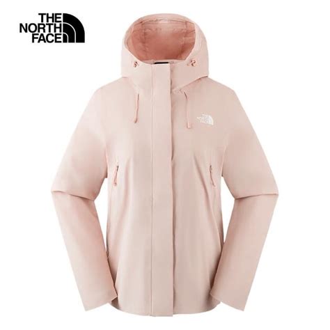 The North Face 官方旗艦 北面女款粉色dwr防潑水連帽外套｜89y2lk6 Goodfind找推薦、比價格