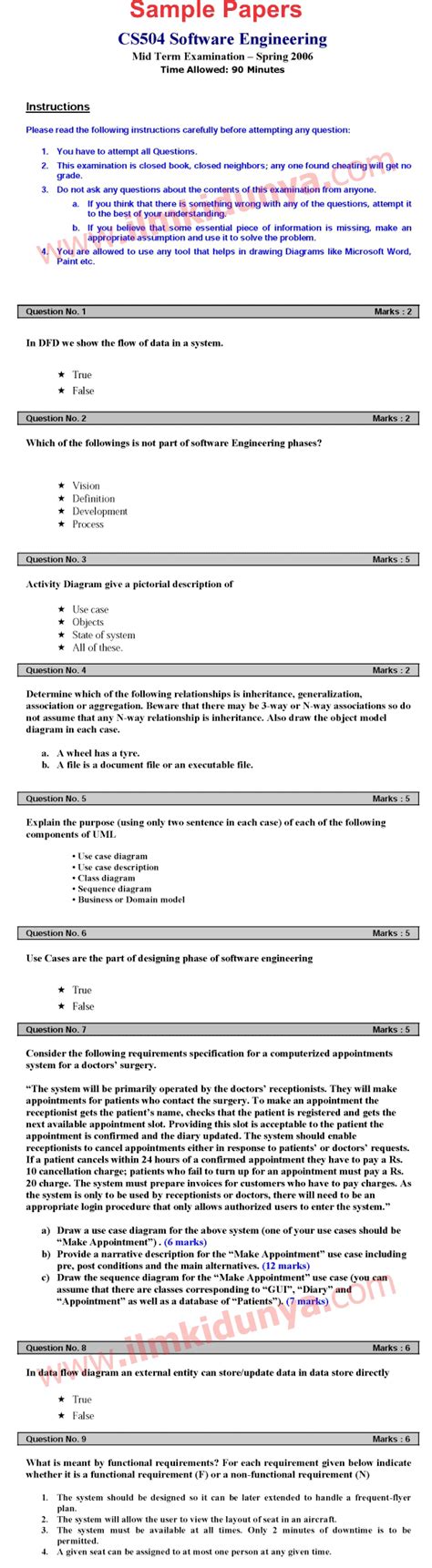 cs504 software engineering 1 pgd information technology vu university