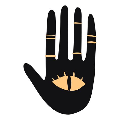 All Seeing Eye Hand Symbol