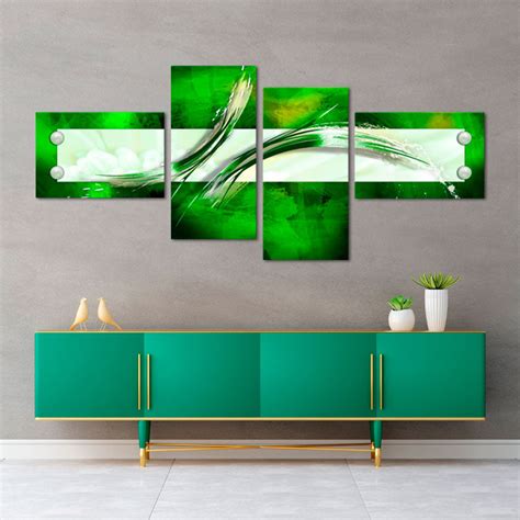 Tableau Vert Achat De Toiles Décoratives Vertes 🟩