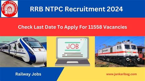 Rrb Ntpc 2024 Notification Check Last Date To Apply