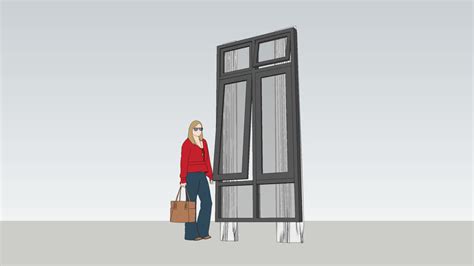 Jendela Alumunium Double Swing 3d Warehouse Vrogue Co