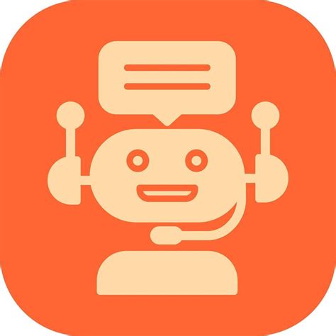 Chat Bot Vector Icon 42250673 Vector Art At Vecteezy