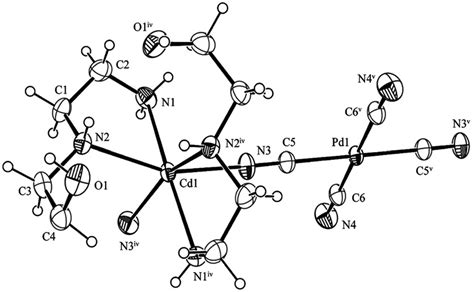 Ortep Iii Drawing Of 2 Showing The Atom Numbering Scheme Displacement