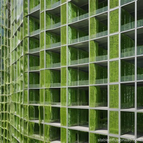 Algae And Chitin Fibre Symbiotic Architecture Stable Diffusion Online