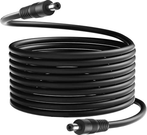 Amazon GINTOOYUN DC Male To Male Power Extension Cable AWG DC MM X MM Male To Male