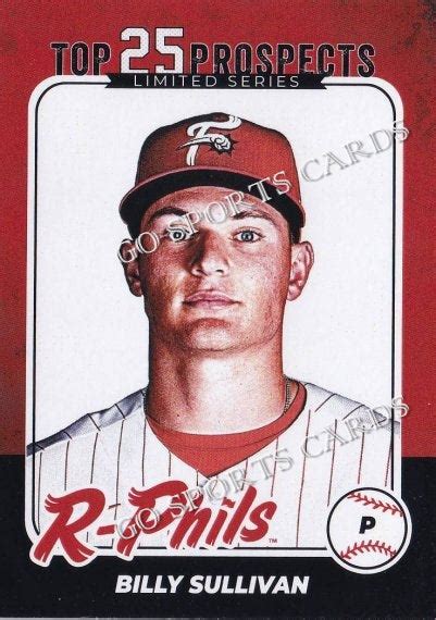 2022 Reading Fightin Phils Top 25 Prospects Billy Sullivan Go Sports