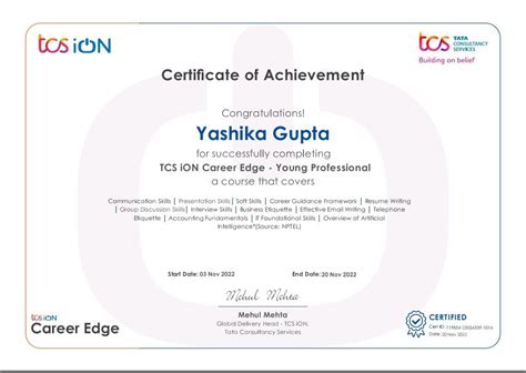 Yashika Gupta On Linkedin Certificateofcompletion Onemore Careerdevelopment Skilldevelopment…