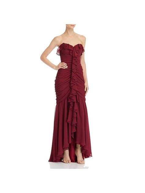 Jill Jill Stuart Jill Jill Stuart Womens Ruched Strapless Evening