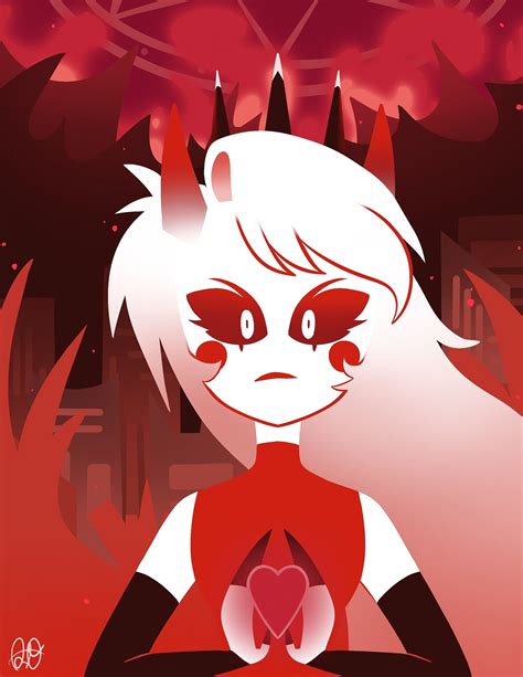 Princess Of Hell Charlie Hazbin Hotel Print Etsy