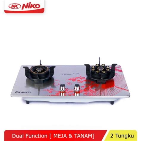 Jual Niko Kompor Gas Tanam Biasa T Titanium Flip Dan Titanium Flip