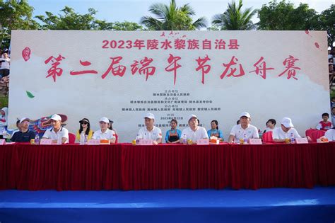 海南陵水第二届端午节龙舟赛举行 消费日报网