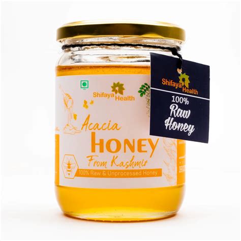 Buy Certified Pure Wild Acacia Honey Kashmir Shifaya Health