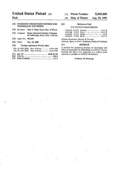 PDF Symbiotic Production Method For Microalgae And Fishes DOKUMEN TIPS
