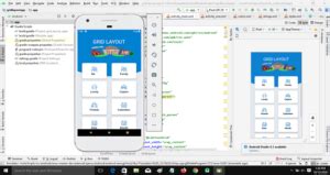 How To Design Grid Layout And Card View Layout In Android Studio