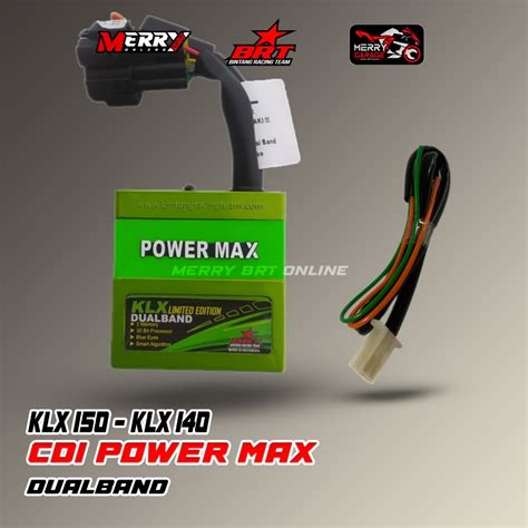Jual Cdi Powermax BRT GEN Limited Edition Green Ijo Hijau KLX Dtracker Dualband TR RK