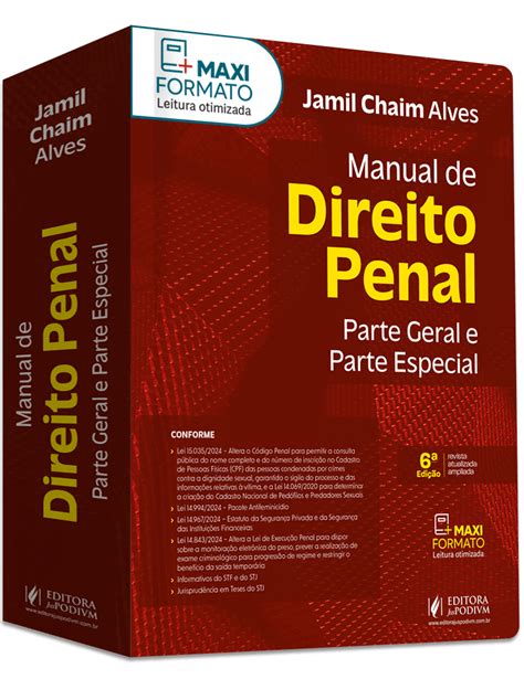 Legislação De Bolso Penal 2025 3 Em 1 Código Penal Código De