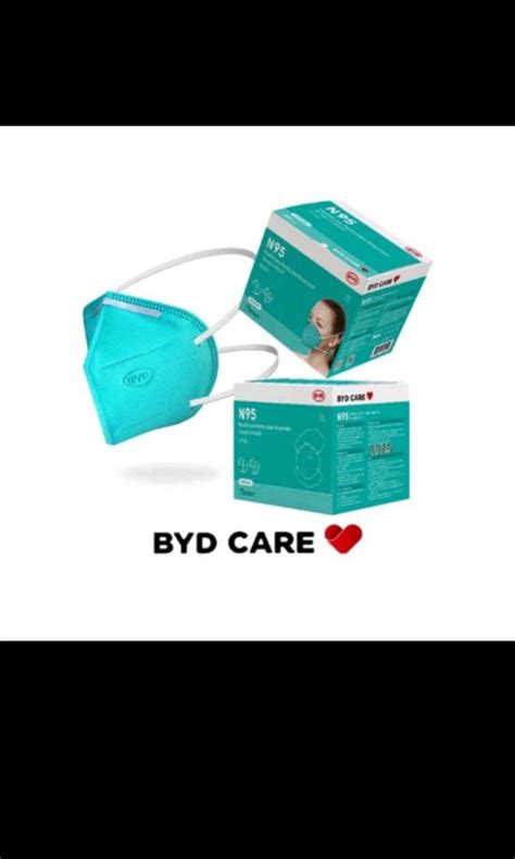BYD N95 Masks Health Nutrition Face Masks Face Shields On Carousell