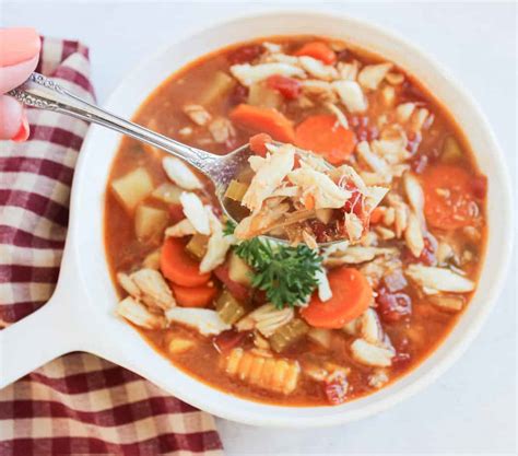 The Best Maryland Crab Soup Recipe Housewives Of Frederick County