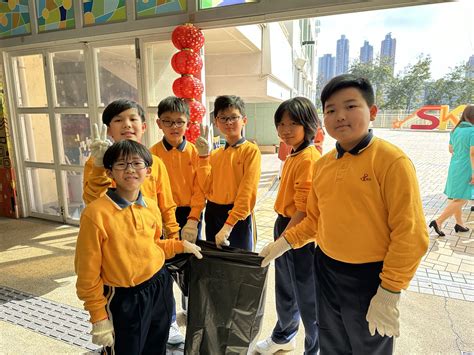 公益少年團清潔校園活動