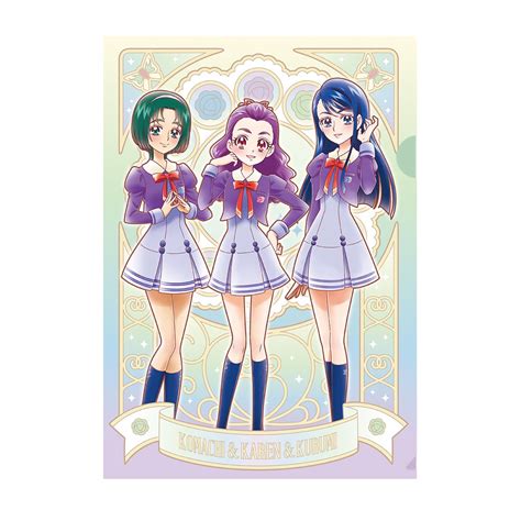 【フラットガシャポン】プリキュアオールスターズ クリアファイルコレクション ～20th Memorial～vol2 ナムコパークス