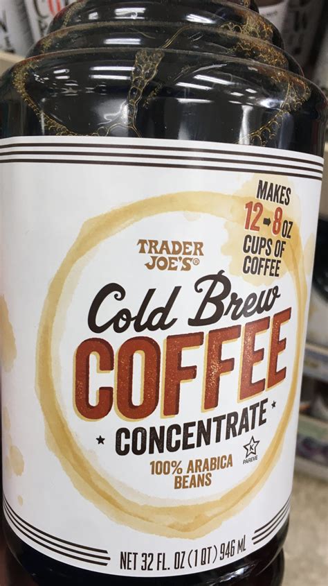 Trader Joe S Cold Brew Concentrate 100 Arabica Trader Joe S Reviews