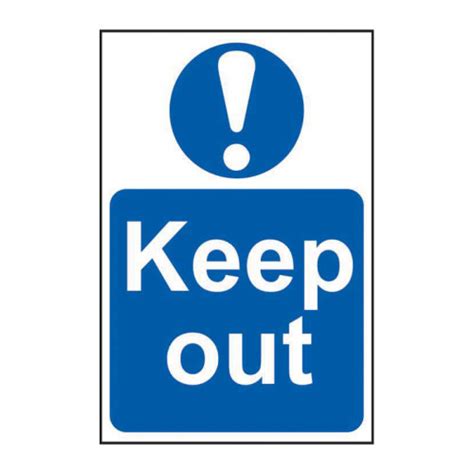 Centurion Keep Out 12mm Recyclable Pp 200 X 300mm