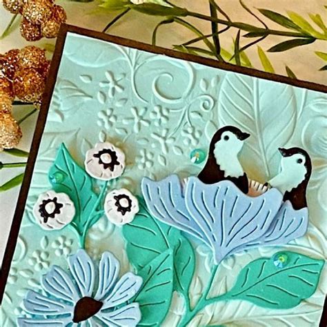 Spellbinders Sitting Pretty Small Die Of Month For Card Making