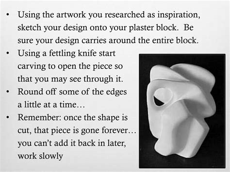PPT Abstract Subtractive Plaster Sculpture PowerPoint Presentation Free Download ID 2177368