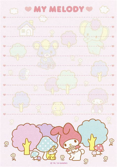 Keroppi Letter Paper 3dc Hello Kitty Hello Kitty Printables Hello